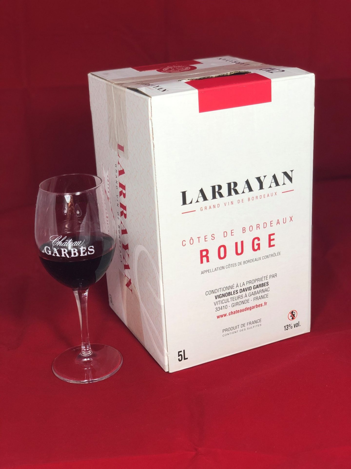 Bag in Box 5L Côtes de Bordeaux Rouge | Château de Garbes